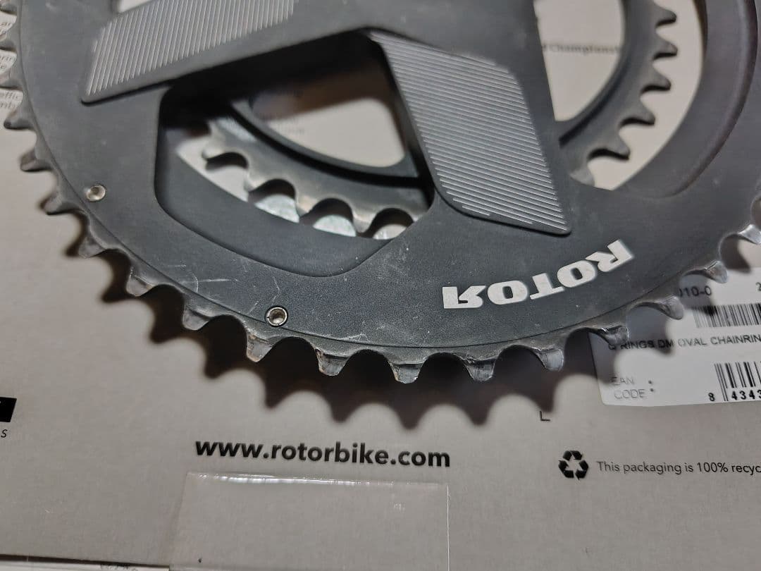 ROTOR Q RINGS DM オーバルチェーンリング 52/36T