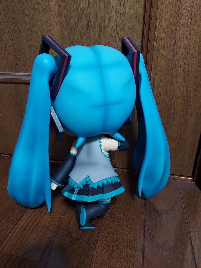 中古品　ねんどろいどぷらす じゃんぼ初音ミク グッズマくじ A賞