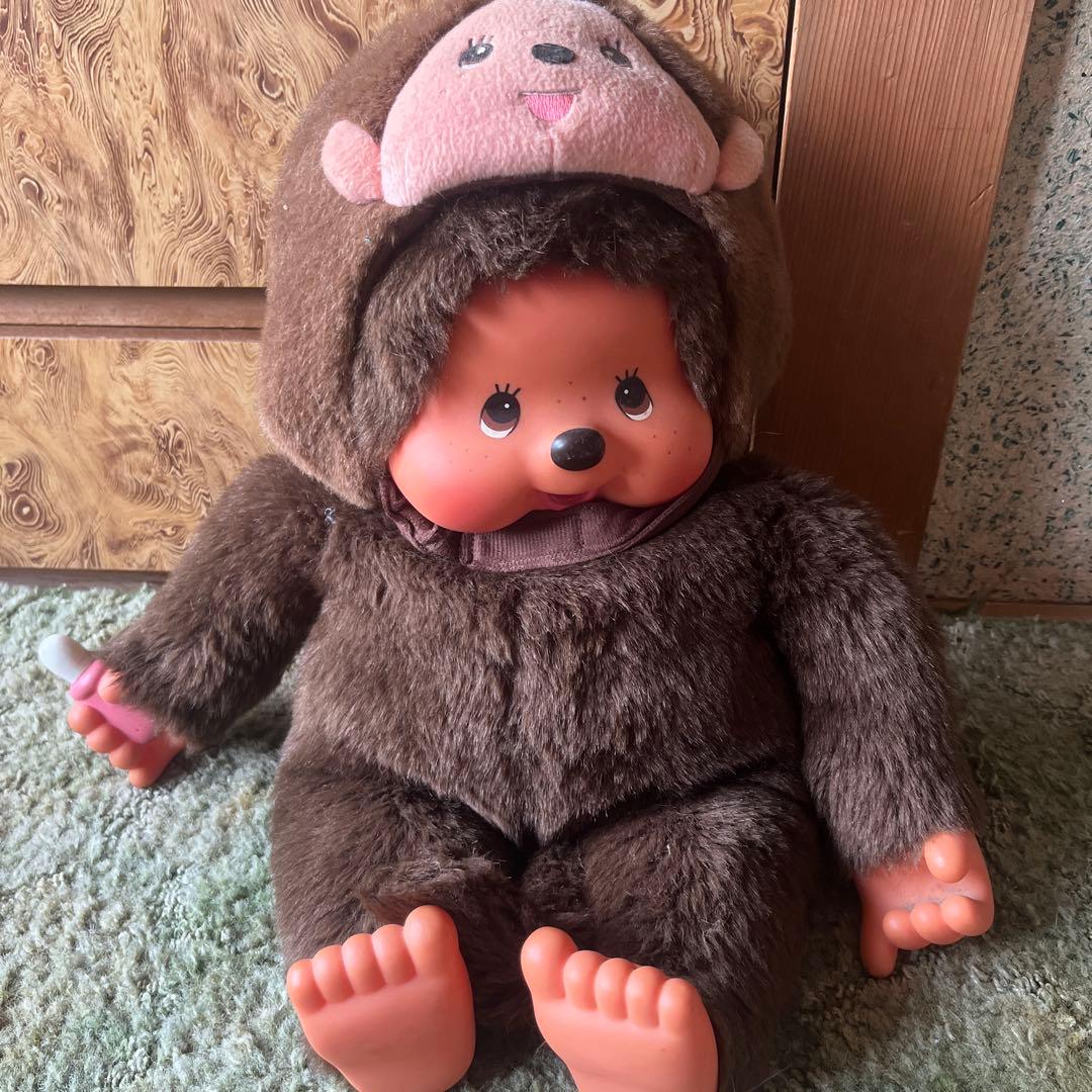 モンチッチ ぬいぐるみ Lサイズ 初期 monchhichi