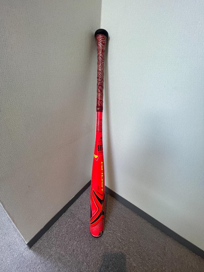 EASTON 軟式バット 赤