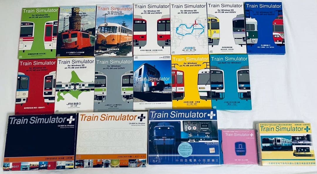即配送WinXP搭載PCが付いて遊べる！Train Simulator等26作品