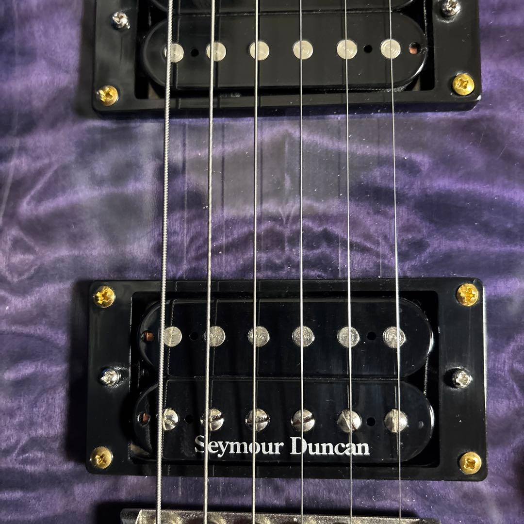 PRS エレキギター 紫色