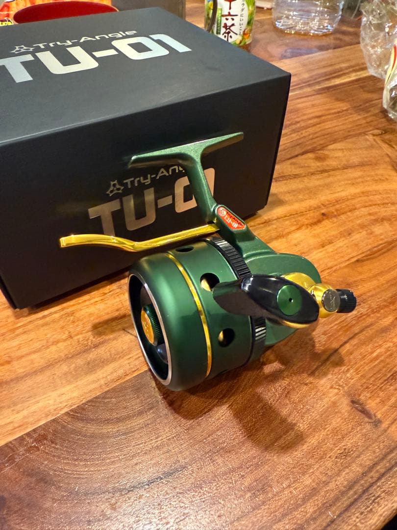 リール Try-Angle TU-01v+ Green/Gold