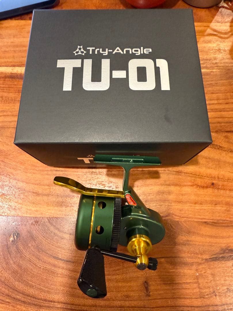 リール Try-Angle TU-01v+ Green/Gold