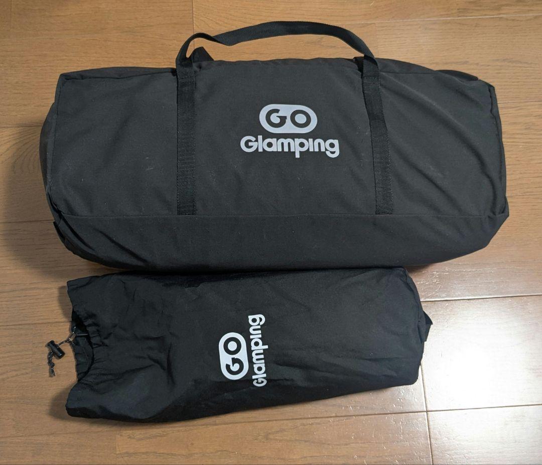 GOGlamping G・G PUP 2.0パップテントTC　ブラック　前幕付き
