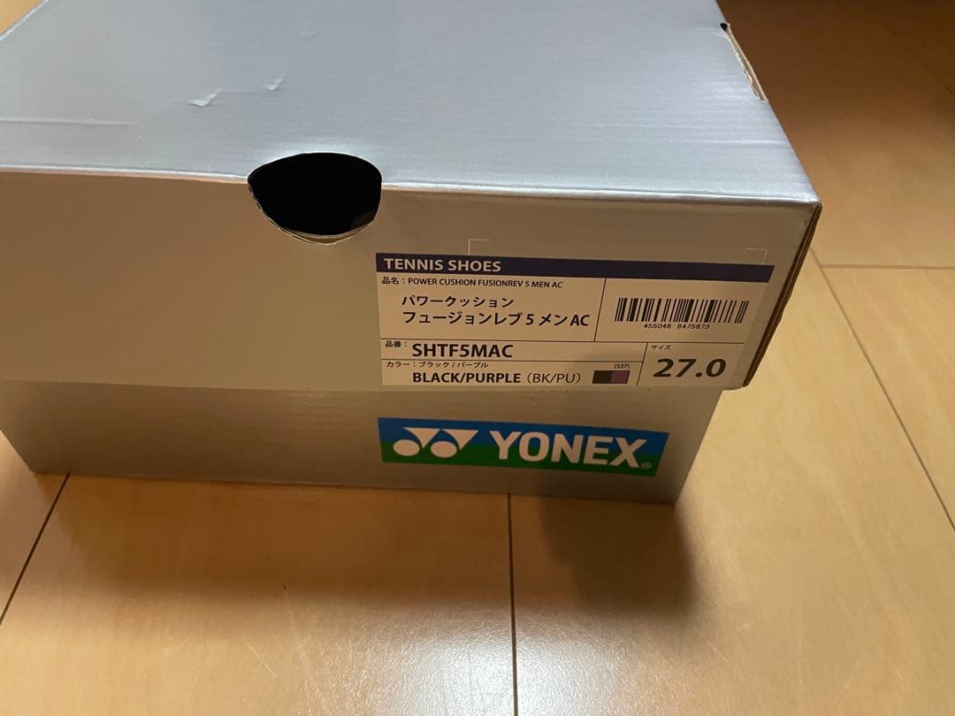 【新品27.0cm】YONEX フュージョンレブ5 SHTF5MAC