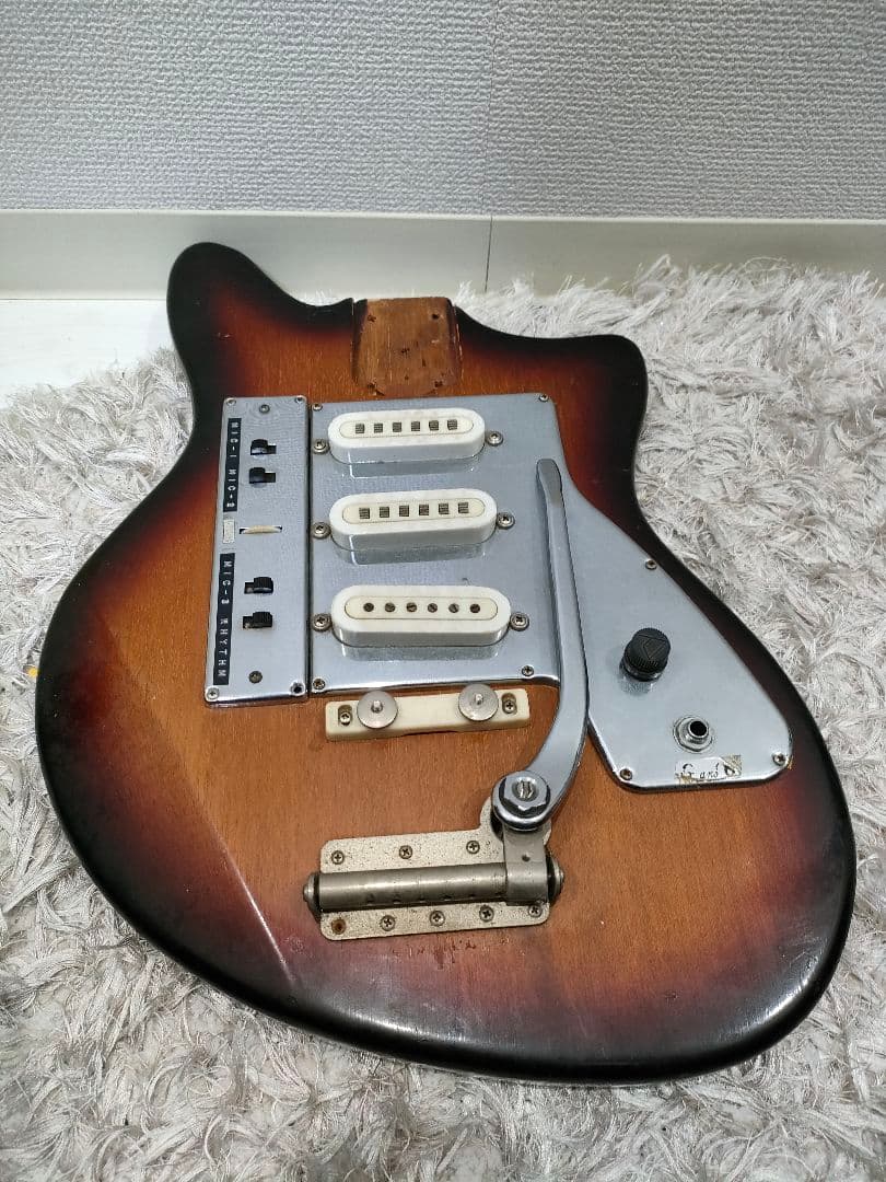 60年代 GUYATONE LG-130T ボディのみ ジャンク品