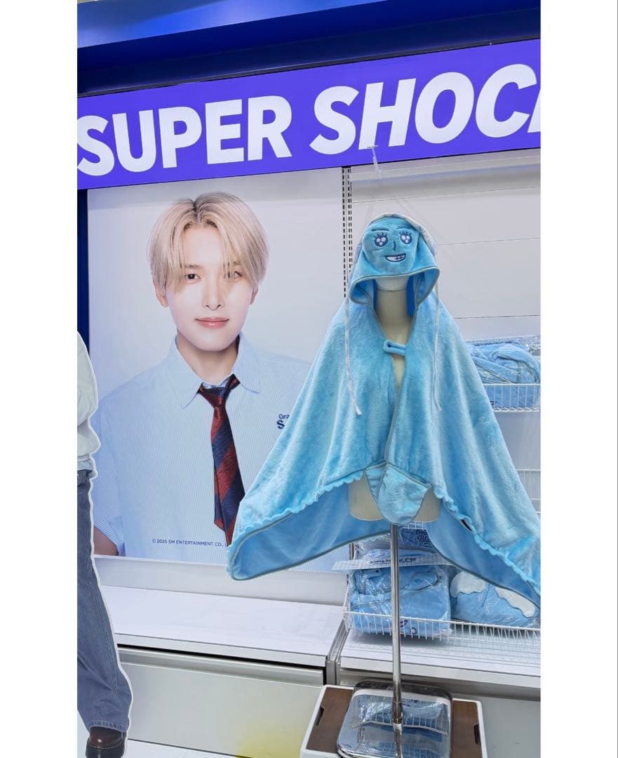 新品未開封SUPER JUNIOR SJ Market ウニョク ブランケット