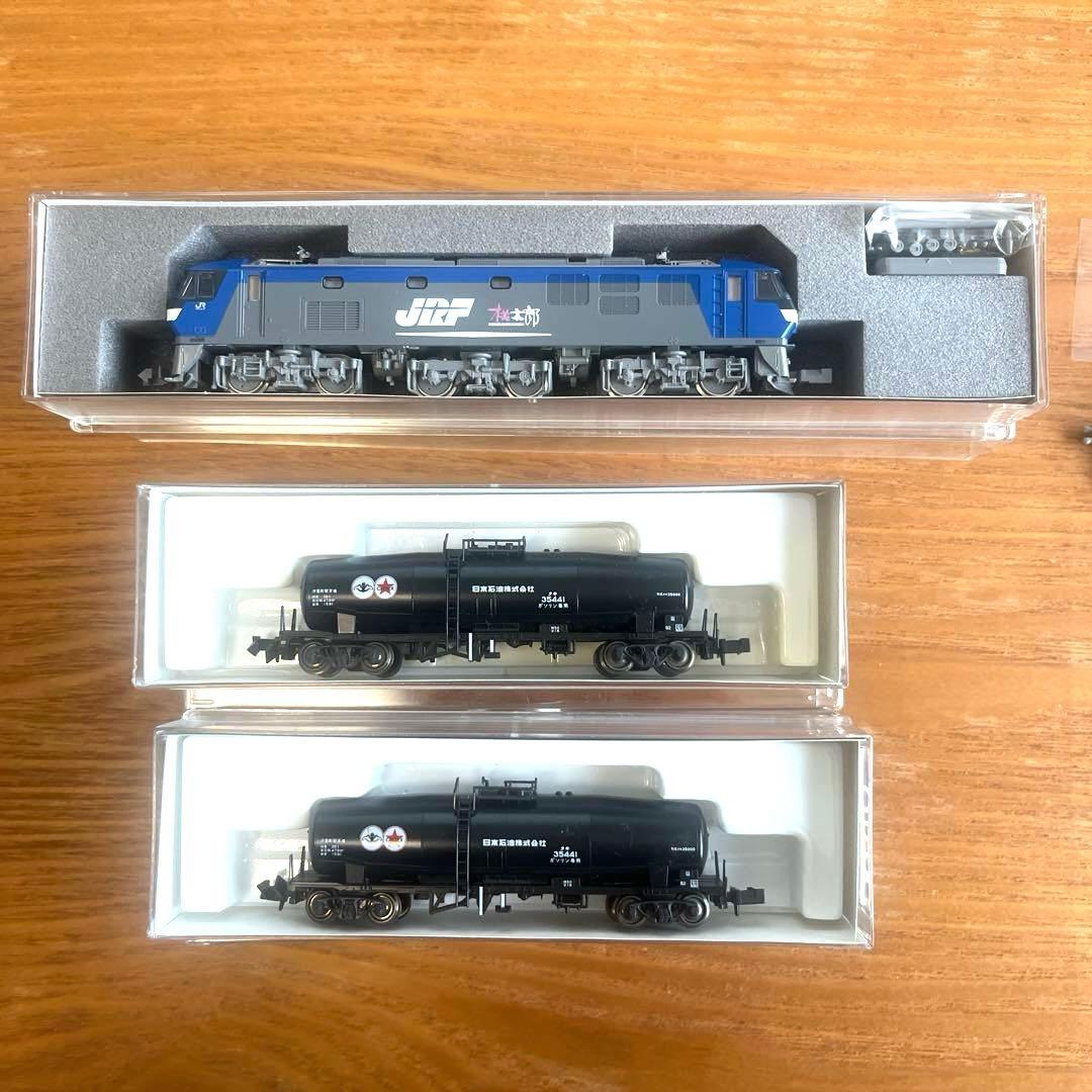 KATO EF210とタキ35000 TOMIX貨車コンテナたくさん