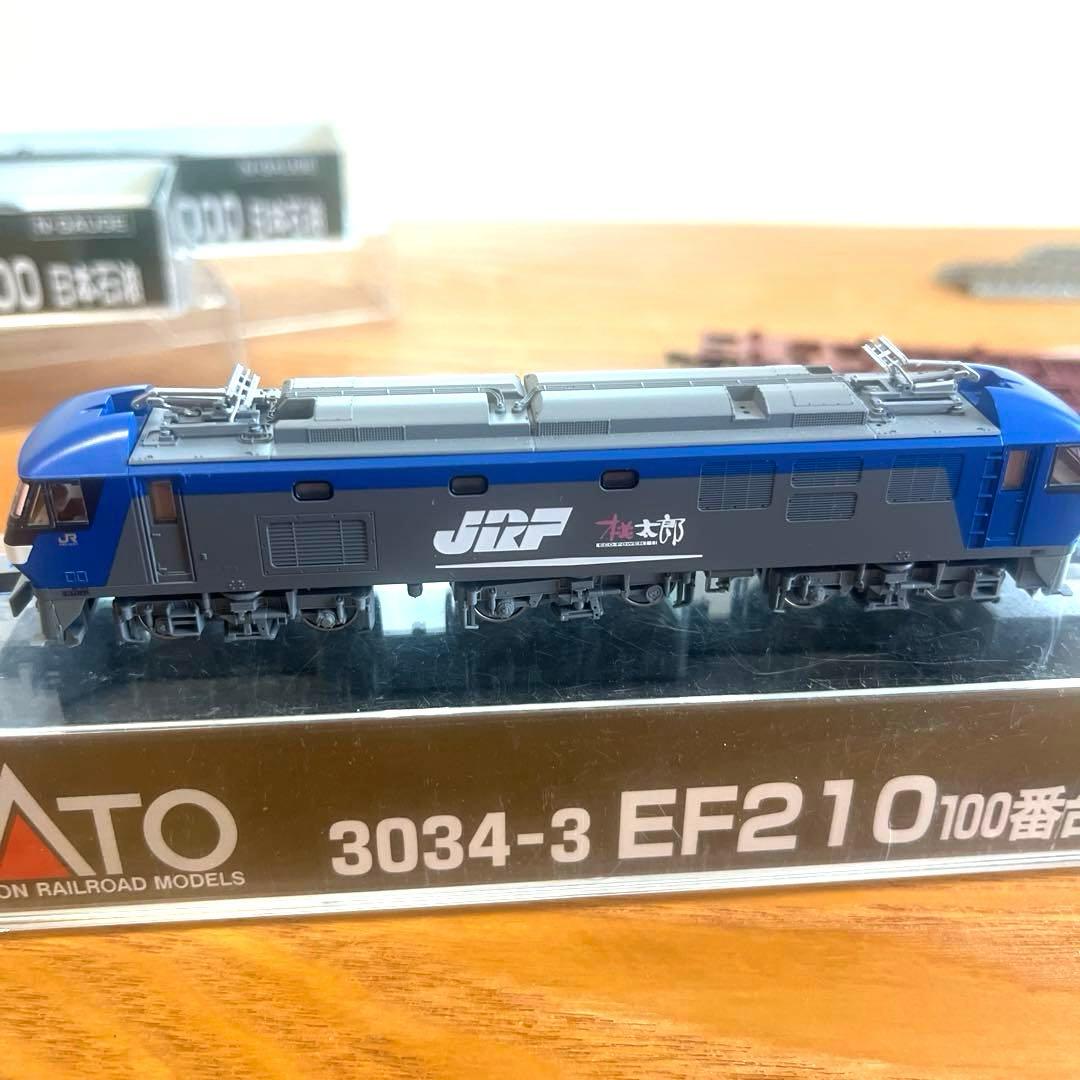 KATO EF210とタキ35000 TOMIX貨車コンテナたくさん