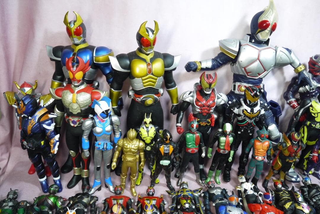 ライダーヒーローシリーズ　ビッグサイズソフビフィギュア　111体セット