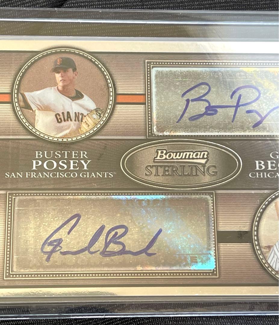 $246!! Buster Posey ポージー直筆サイン　mlb auto