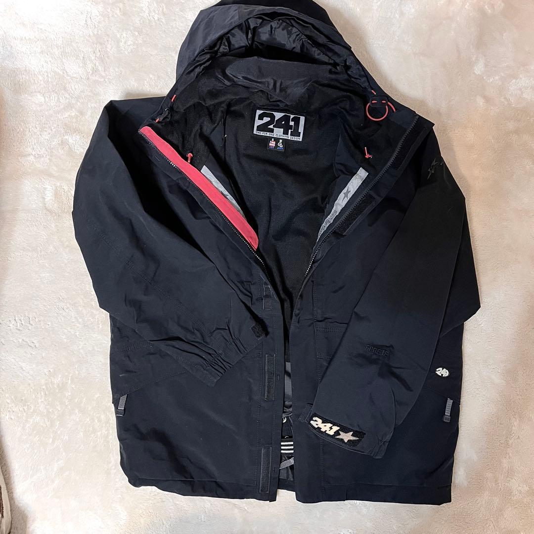 241 トゥーフォーワン GORE-TEX SEEKER JKT ブラックウェア