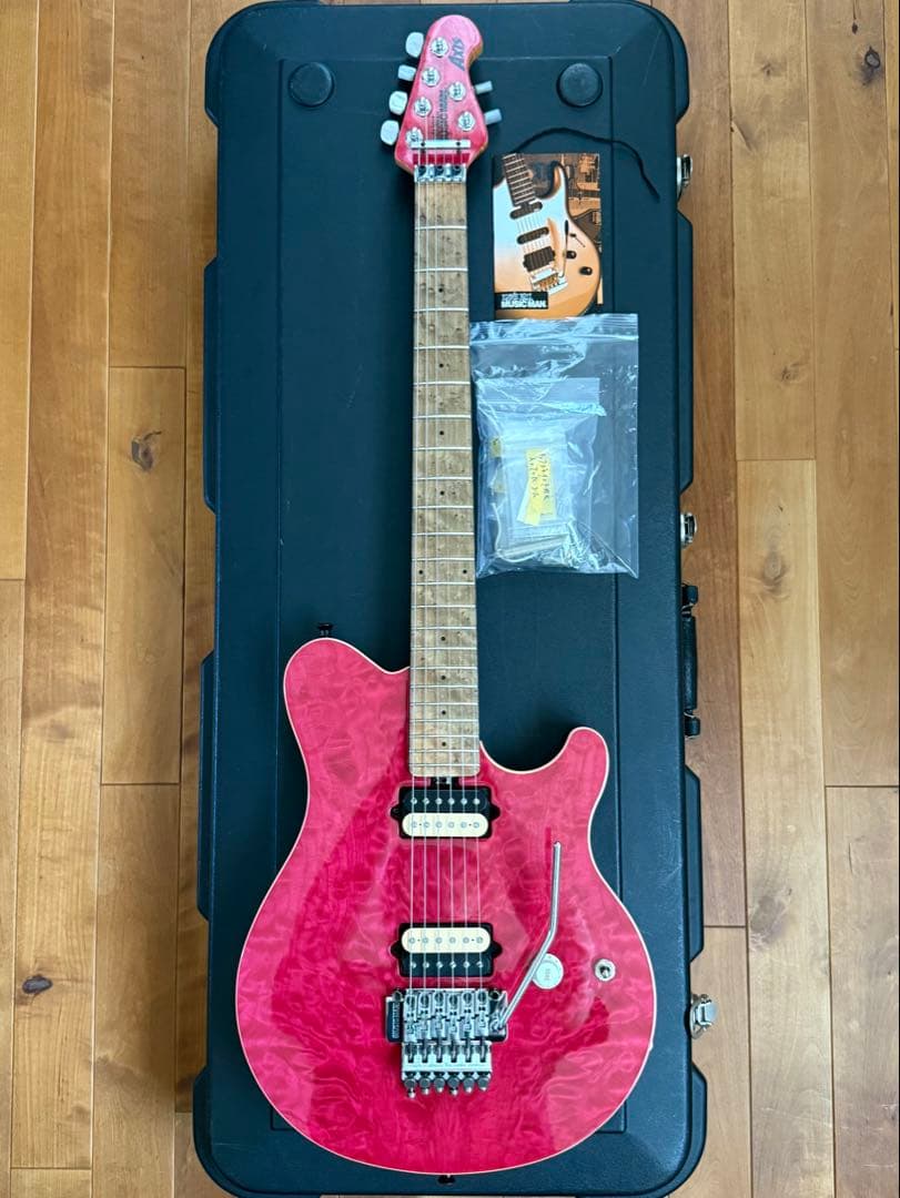 M*I様 MUSICMAN AXIS USA製 Trans Pink 2008年