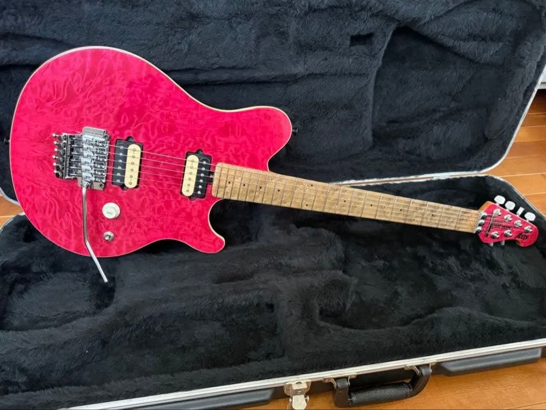 M*I様 MUSICMAN AXIS USA製 Trans Pink 2008年