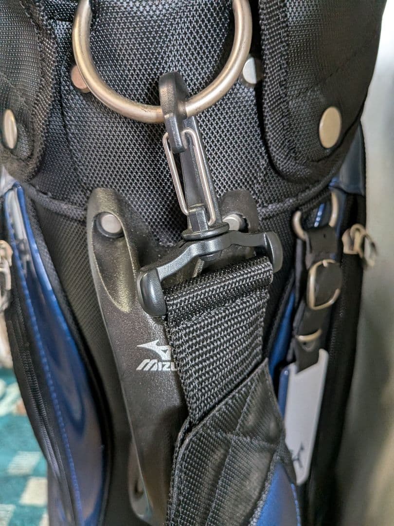 Mizuno ゴルフバッグ 黒/青