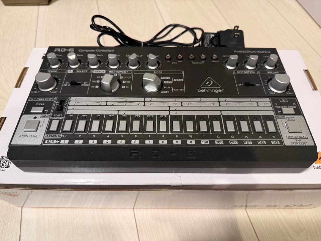 behringer RD-6-BK アナログドラムマシン