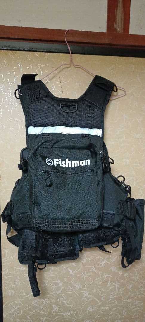 Fishman フィッシングベスト ブラック