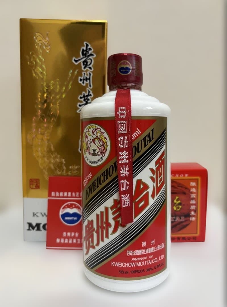 貴州茅台酒(飛天)　グラス付　500ml 化粧箱入①