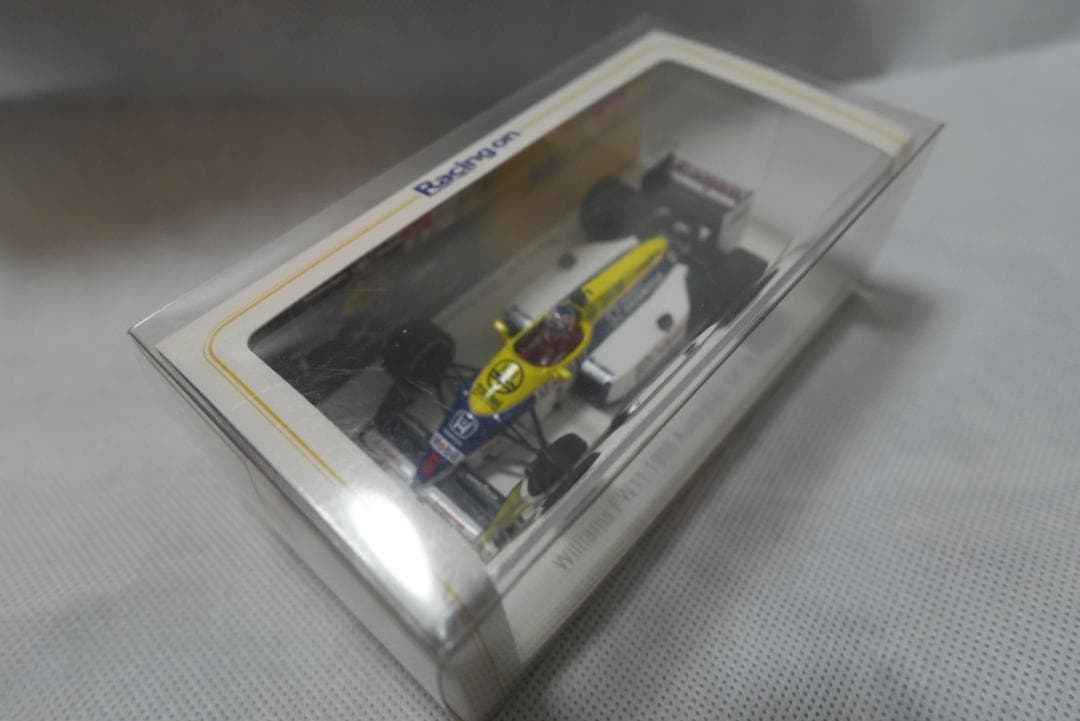 レーシングオン スパーク 1/43 ウィリアムズホンダ FW11 N.マンセル