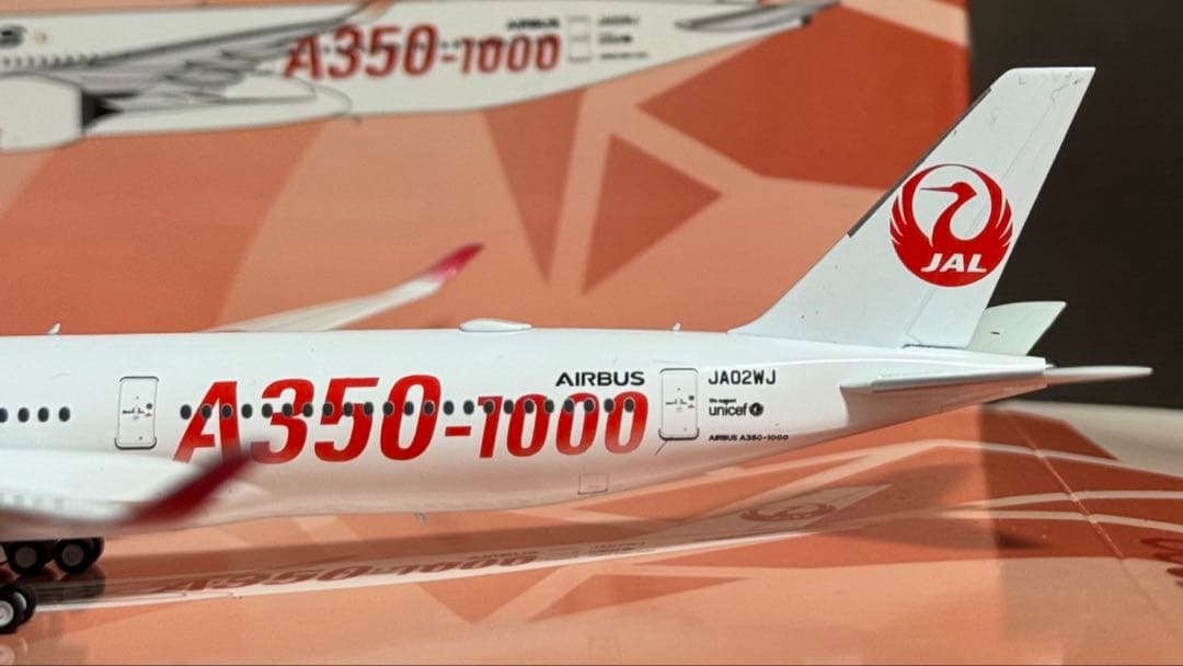 NG Model JAL A350-1000 JA02WJ 日本航空 1/400