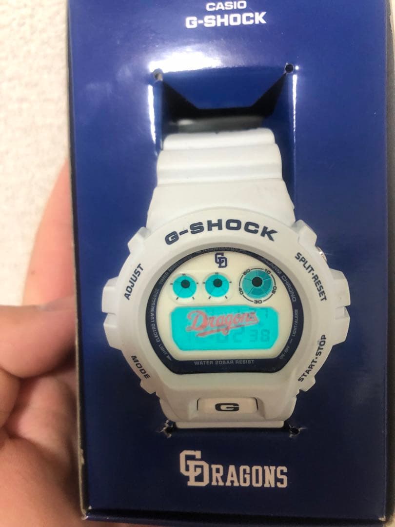 1000本限定！ 中日ドラゴンズ G-SHOCK 2007年記念モデル 箱付き