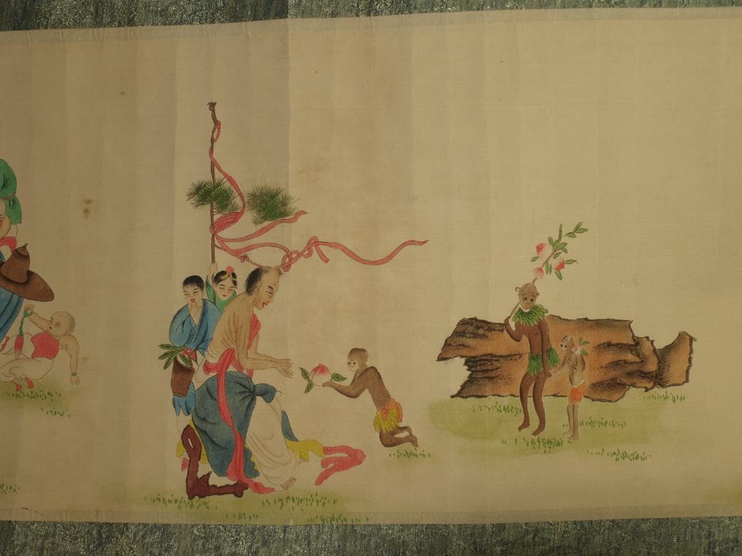 中国明時代の絵　李漾作 激安骨董品　肉筆保証古美術 BD404A3-3