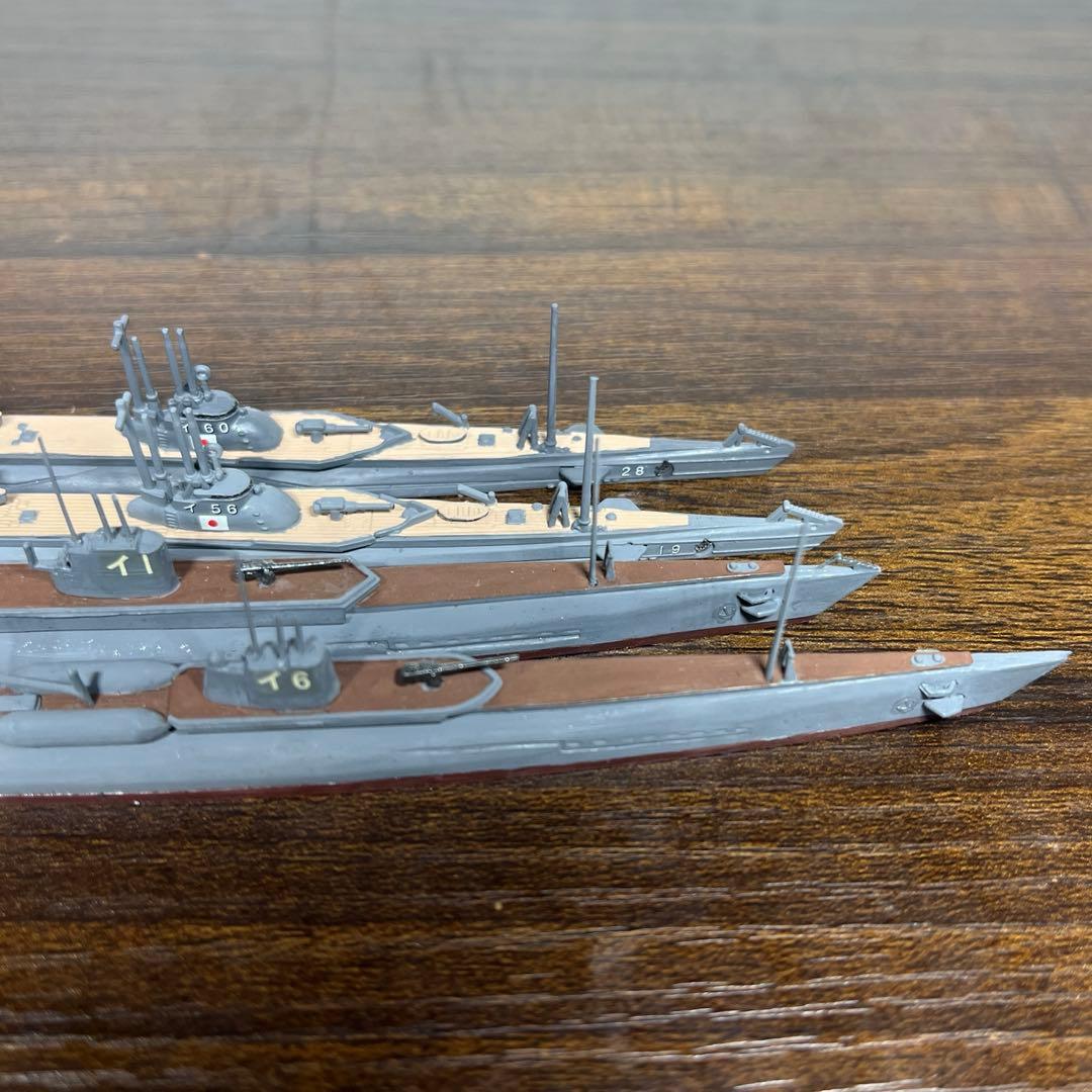 1/700 日本海軍　潜水母艦　平安丸　潜水艦　伊1・6・56・60