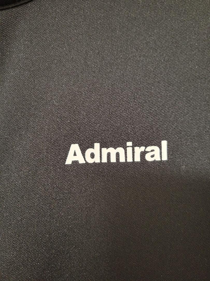 【美品】Admiral　テニス　ジャケット　ブラック　M　ダブルジッパー