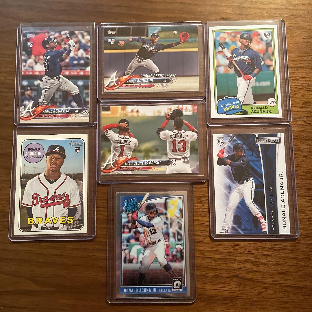 2018 RONALD ACUNA JR. RC CARD 7枚セット