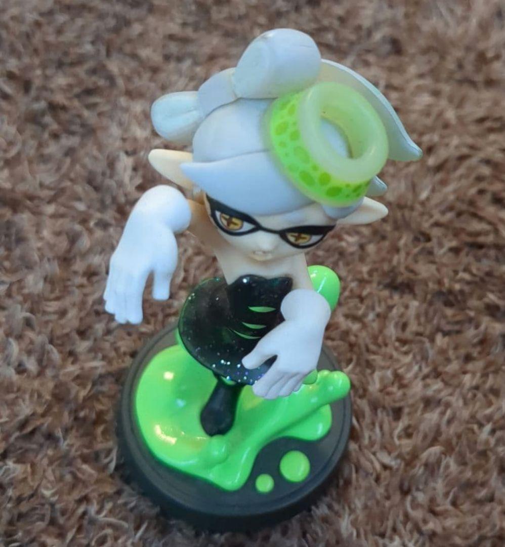 スプラトゥーン　アミーボ　ライムグリーン　オレンジイカ　パープルボーイ　ホタル
