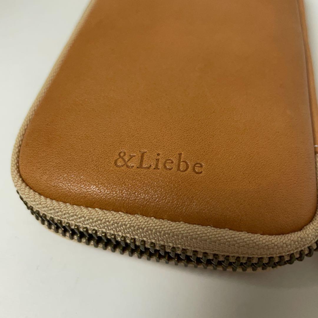 ＆Liebe 栃木レザー ジップペンケース