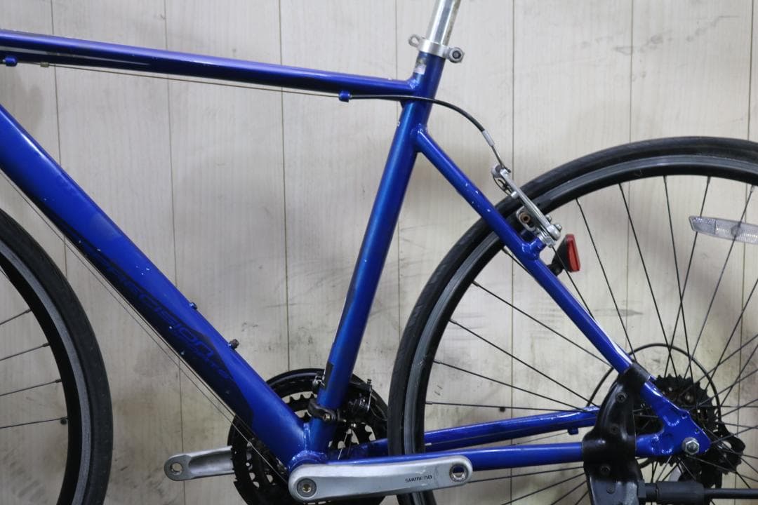 PRECISION SPORT アルミ 21速 510mm クロスバイクBLUE