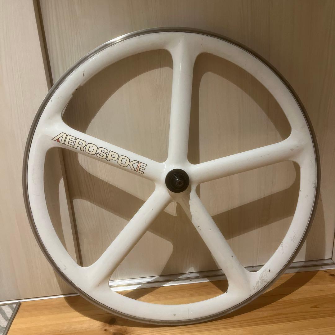 エアロスポーク(AEROSPOKE) フロントホイール回転良 700c