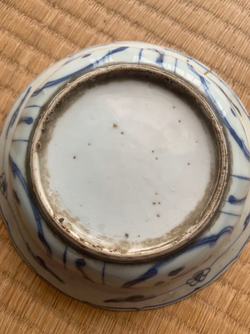 中国明時代染付お茶碗