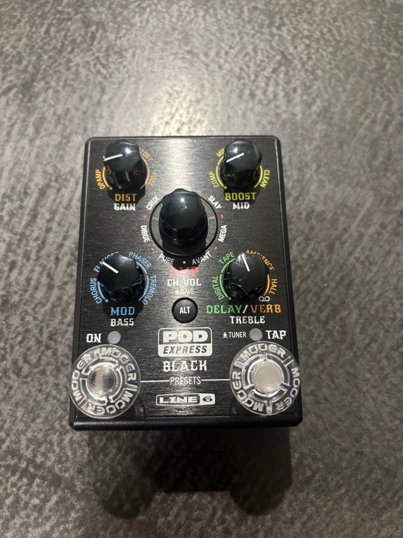 【新品】Line 6 POD Express Black ※スイッチハット付