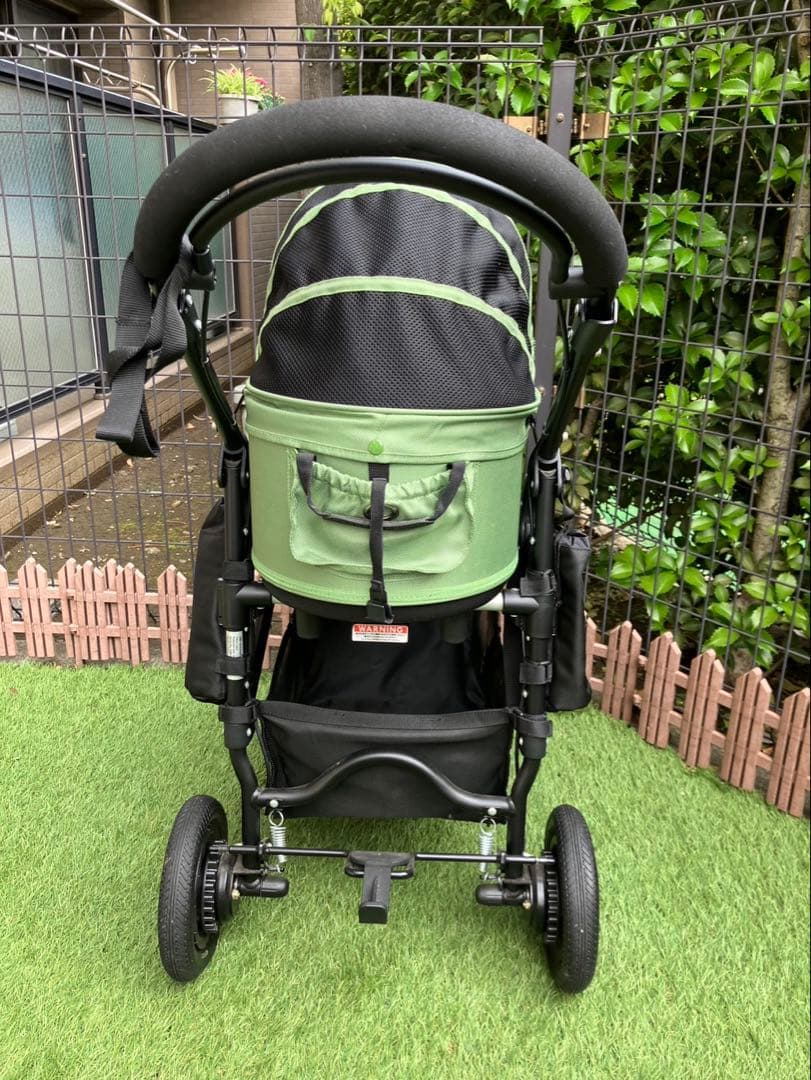 クマゴロー0409 AirBuggy 緑色 ベビーカー