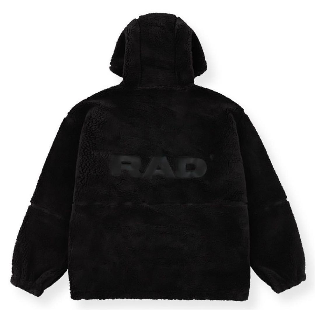 【受注生産】RADMARKET BOA HOODIE ブラック FREEサイズ