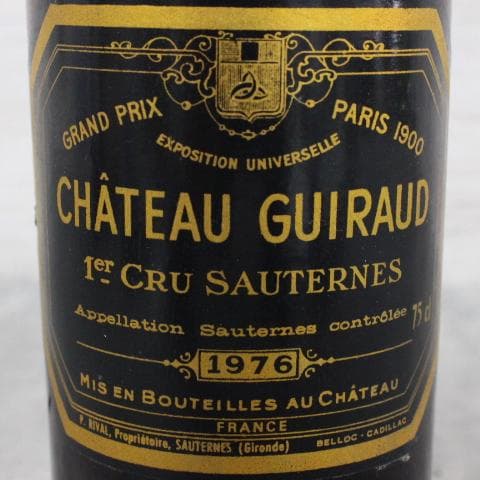 ◇希少 未開栓 CHATEAU GUIRAUD1976 貴腐ワイン 750ml