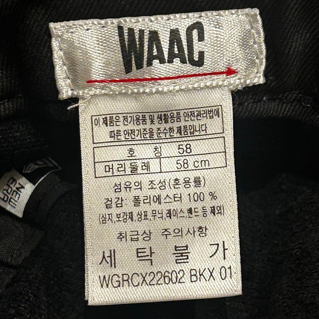 WAAC New Era（ニューエラ）コラボレーション　レザーバケットハット