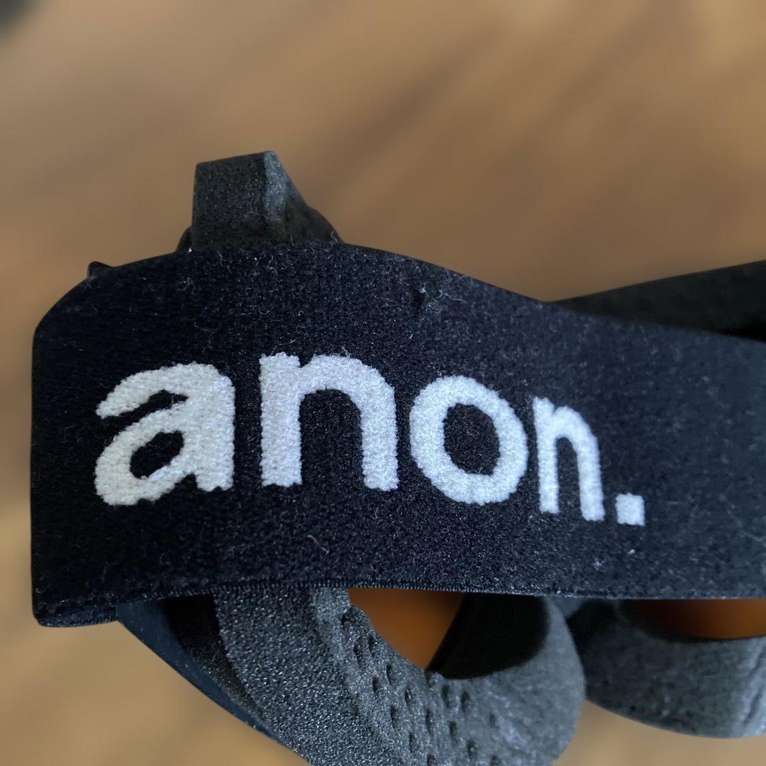 【美品】anon. ゴーグル ブラウンレンズ