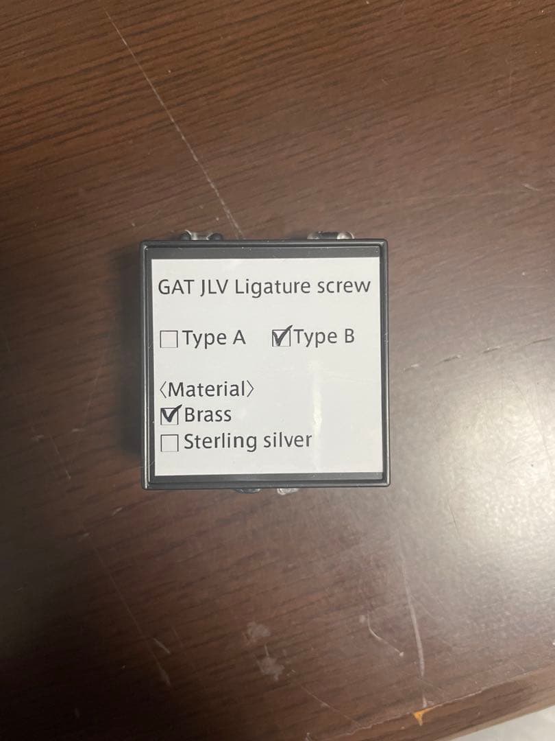 GAT custom brass JLV スクリュー GP BrassタイプB