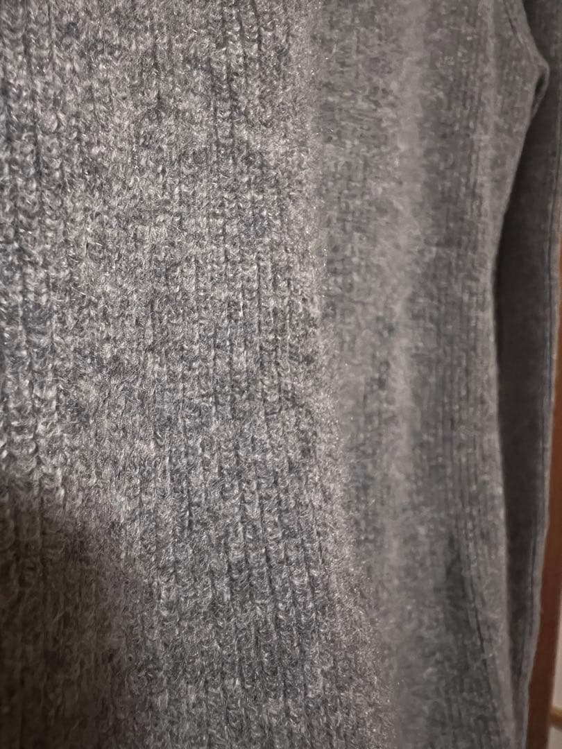 Callaway Collection メンズL 細身　グレー　カシミア100%