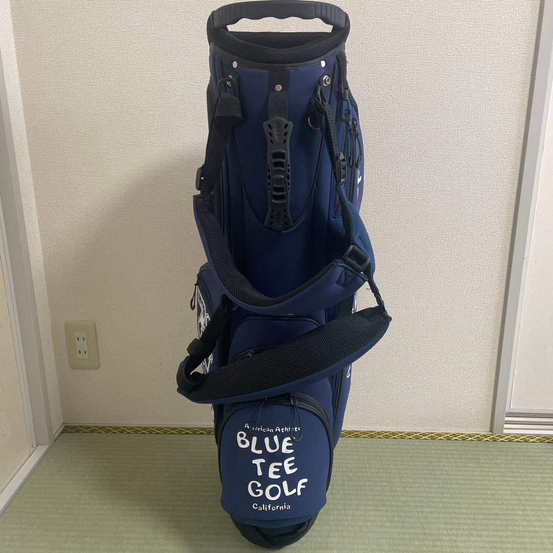 BLUE TEE GOLF キャディバッグ ネイビー