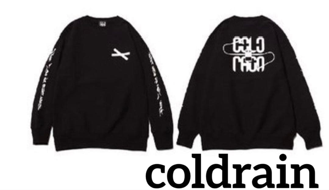 coldrain NONNEGATIVE スウェット　黒　XL