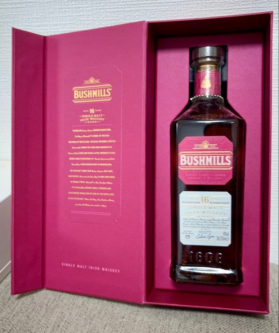 【最終値下】BUSHMILLS ブッシュミルズ シングルモルト16年 700ml