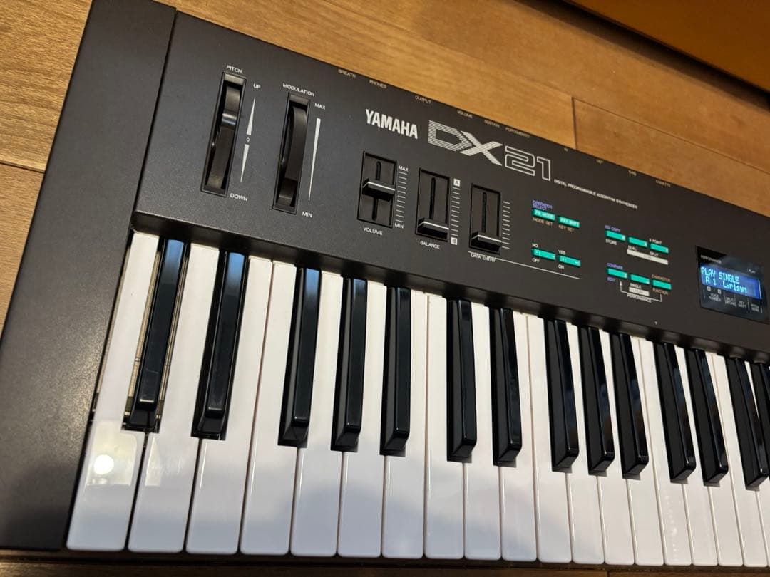 最終値下げ　YAMAHA DX21 ディスプレイ換装済み