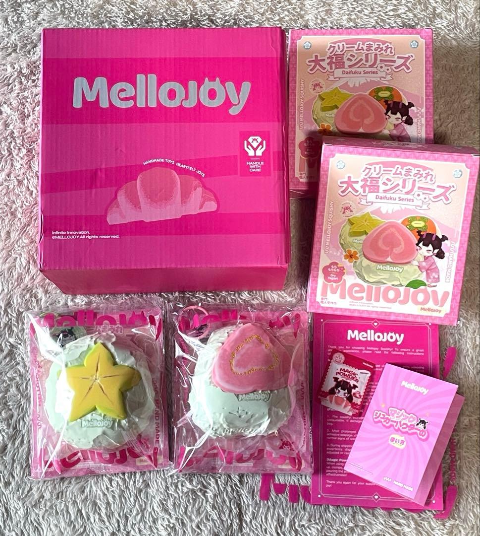 s*.様 Mellojoy スクイーズ クリームまみれ大福シリーズ