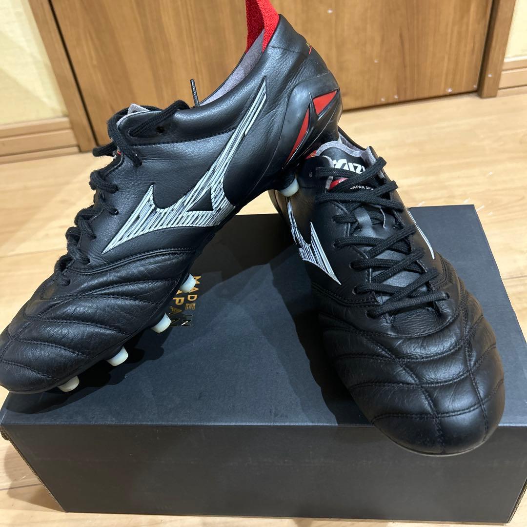 Mizuno Morelia ネオ4サッカーシューズ ブラック/レッド値下げ⭕️