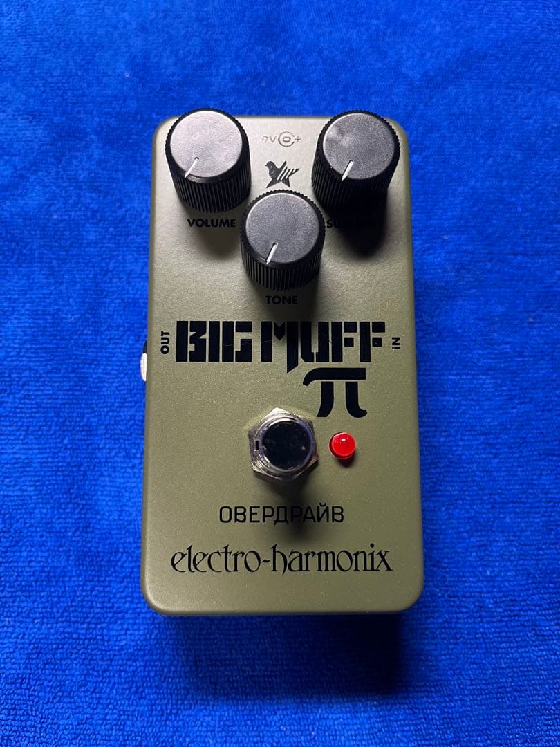 ギター GREEN RUSSIAN BIG MUFF Pi